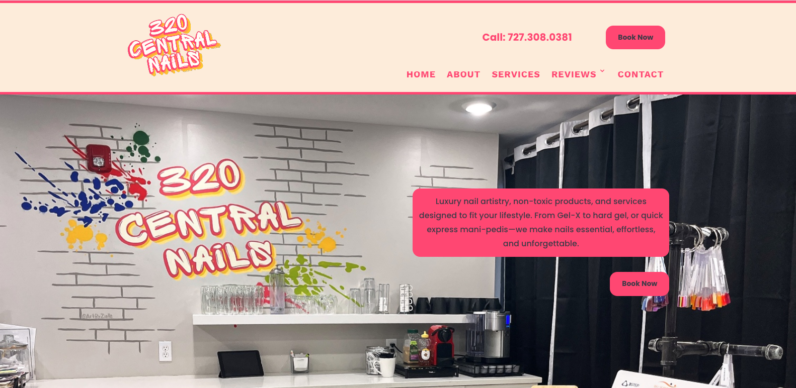 320 Central Nails - Abacus Web Services